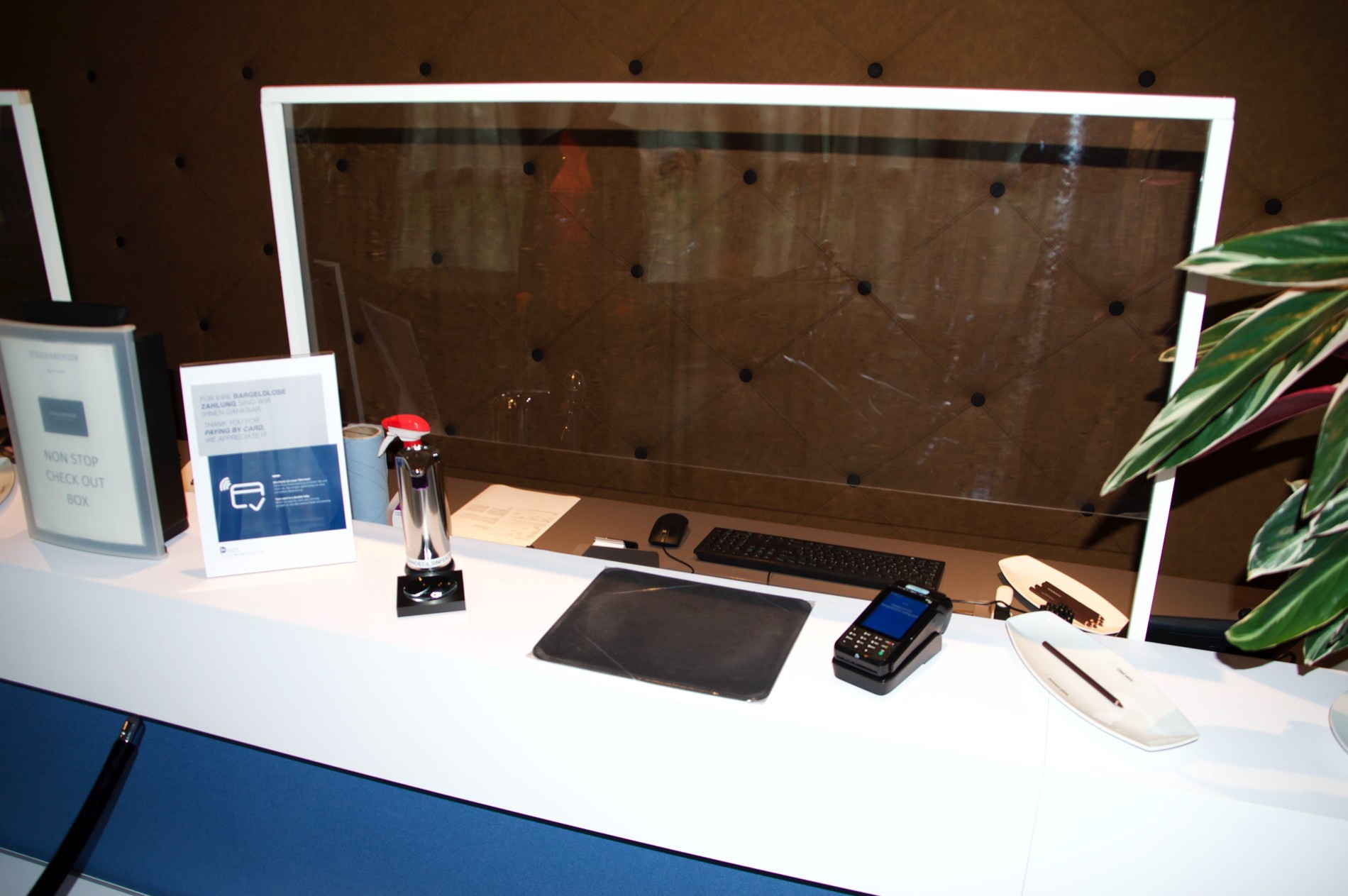 Thomas Willms präsentiert persönlich das neue Hygienekonzept der Gruppe ...