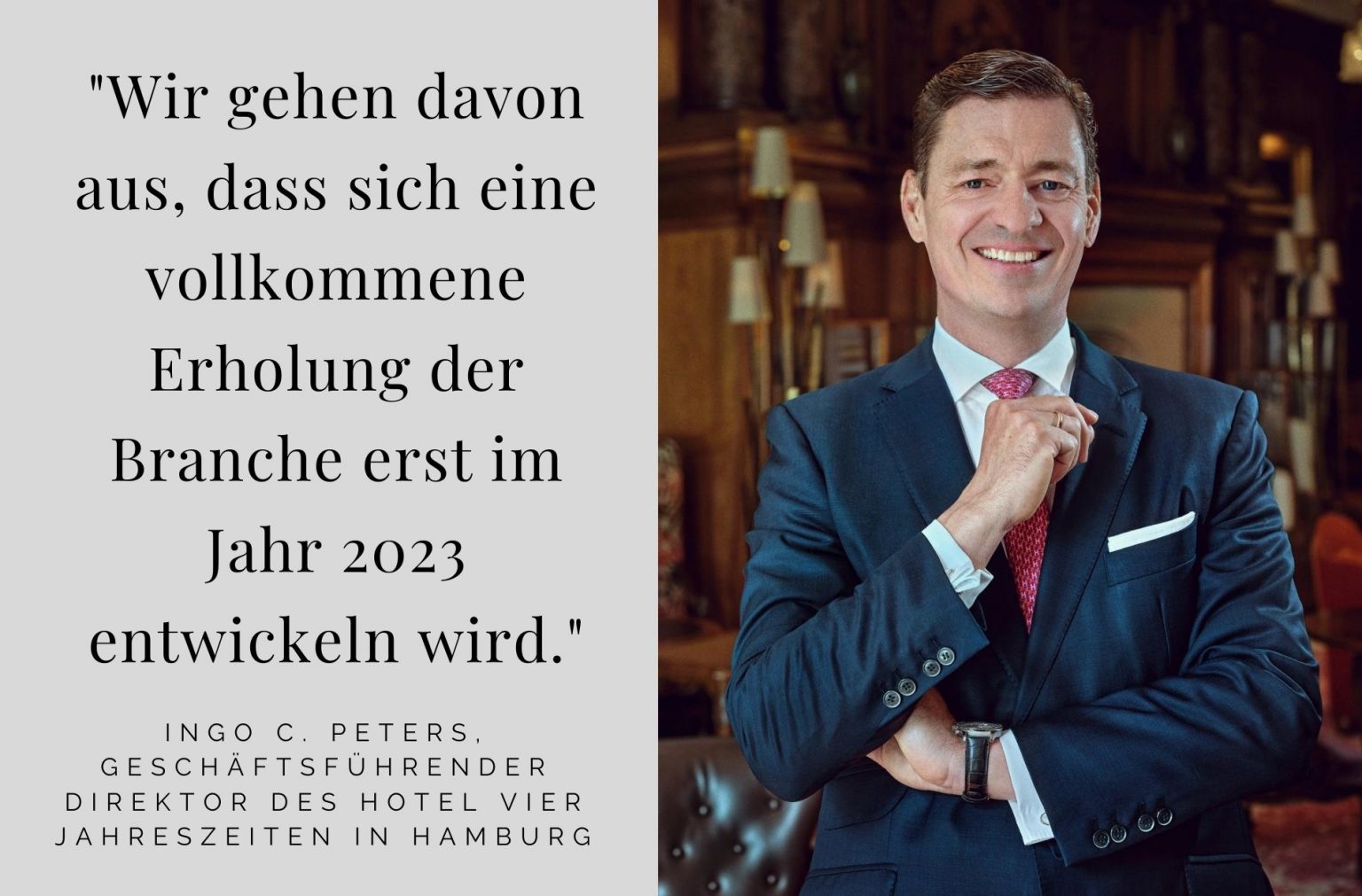 Ingo C. Peters im Interview: "Es gilt jetzt erst recht, in Qualität zu ...