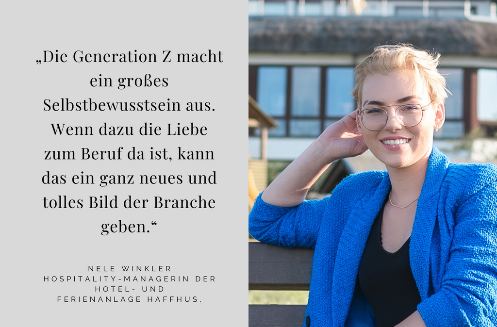 Nele Winkler über die junge Generation - Tophotel.de