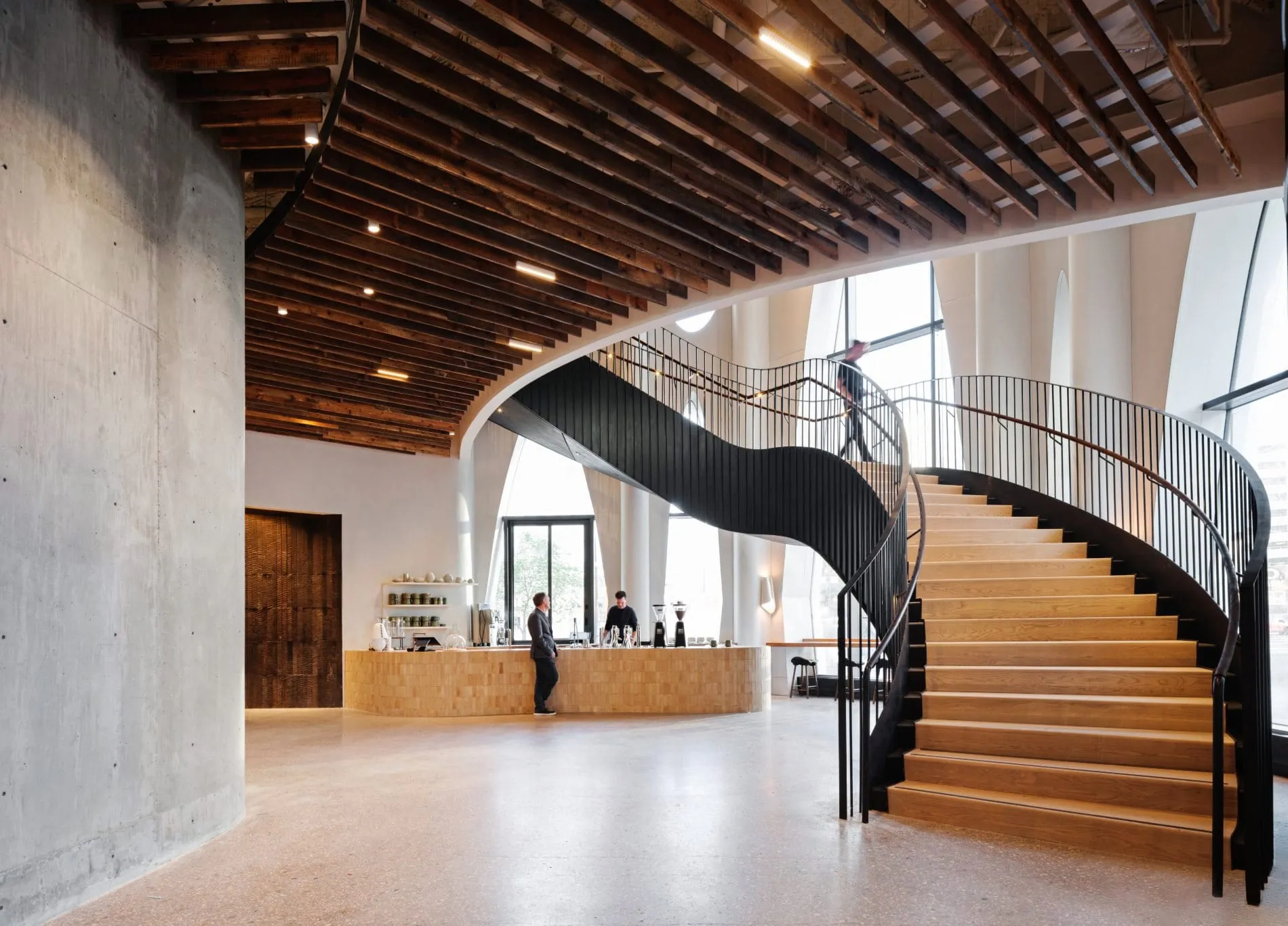 Blick ins neue Populus Hotel in Denver - Tophotel.de