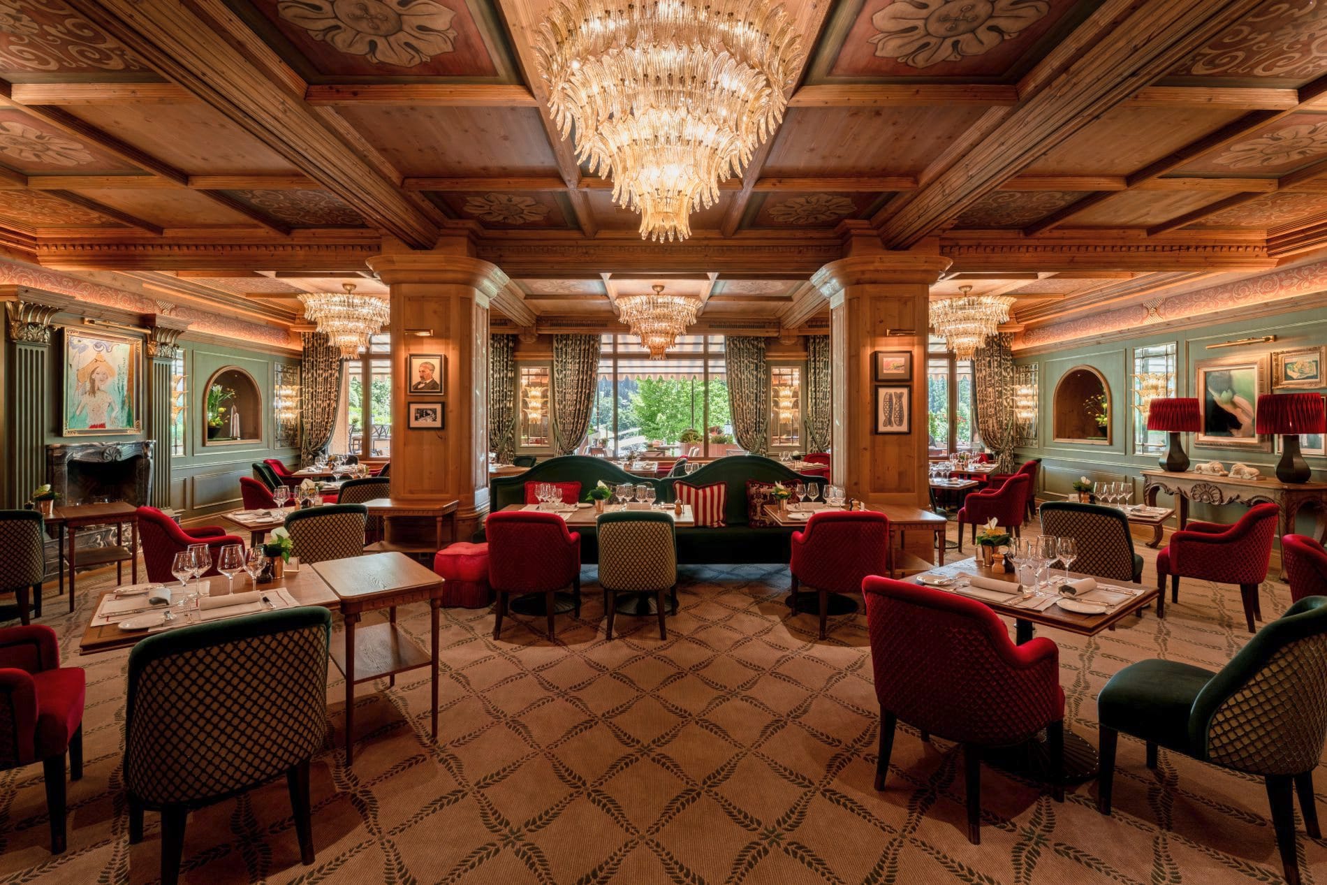 Gstaad Palace gestaltet "Le Grand Restaurant" neu - Tophotel.de