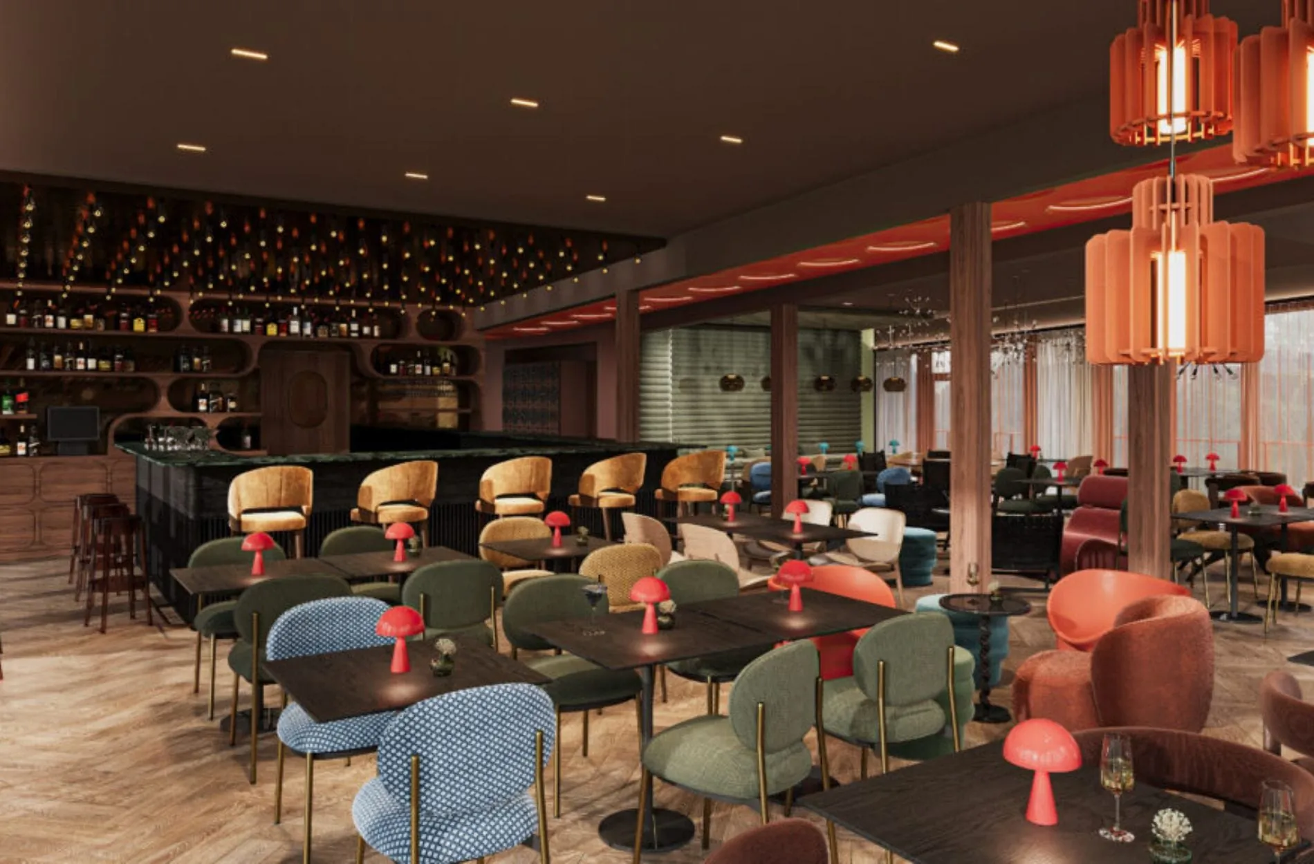 Flesslers Lenggries: Retro-Design mit Alpenblick - Tophotel.de